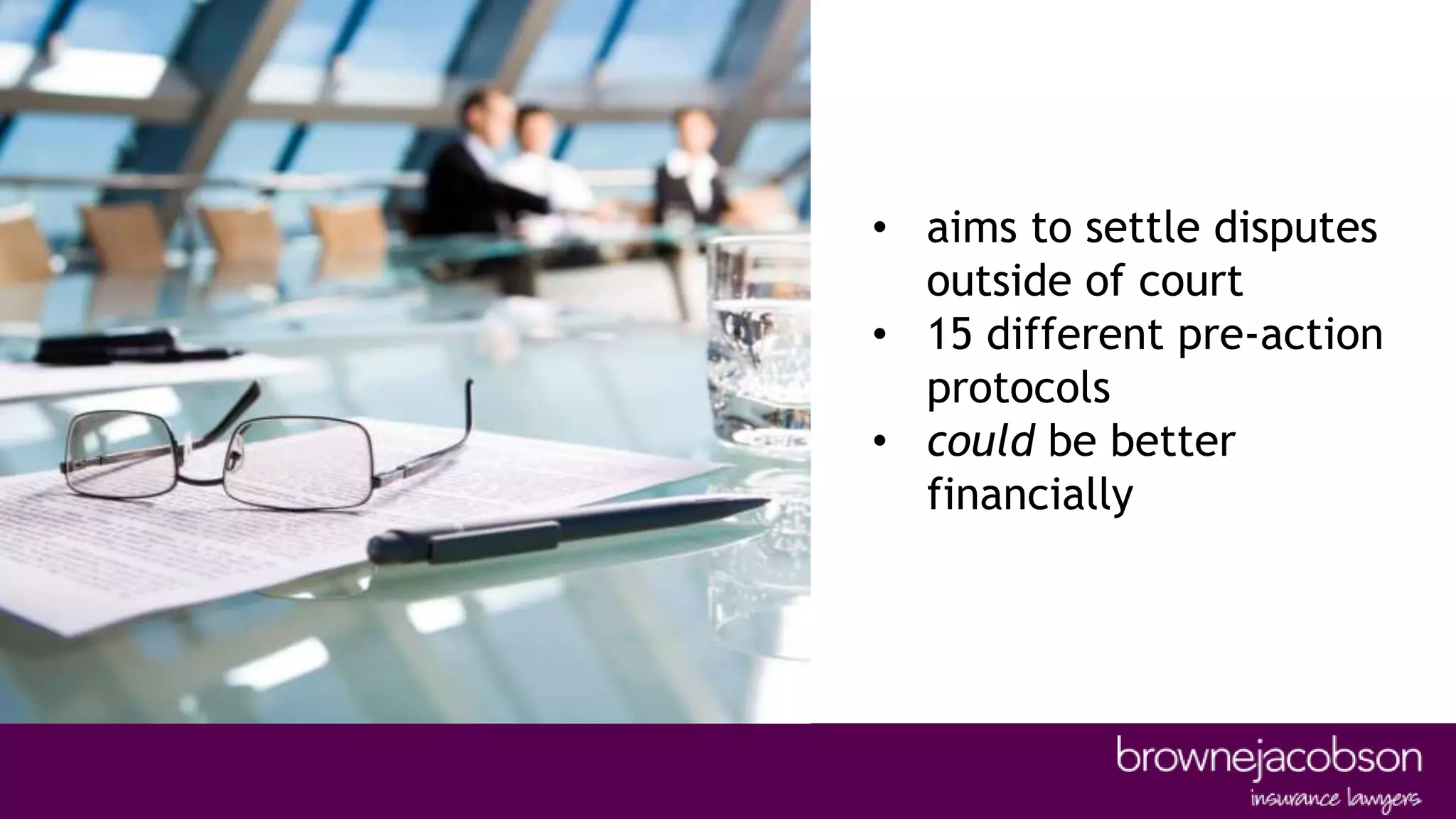 Potential pre-action protocols for abuse claims - the impact on your ...