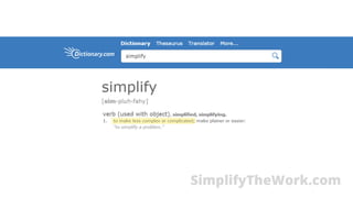 SimplifyTheWork - 90-Day Action Plan | PDF