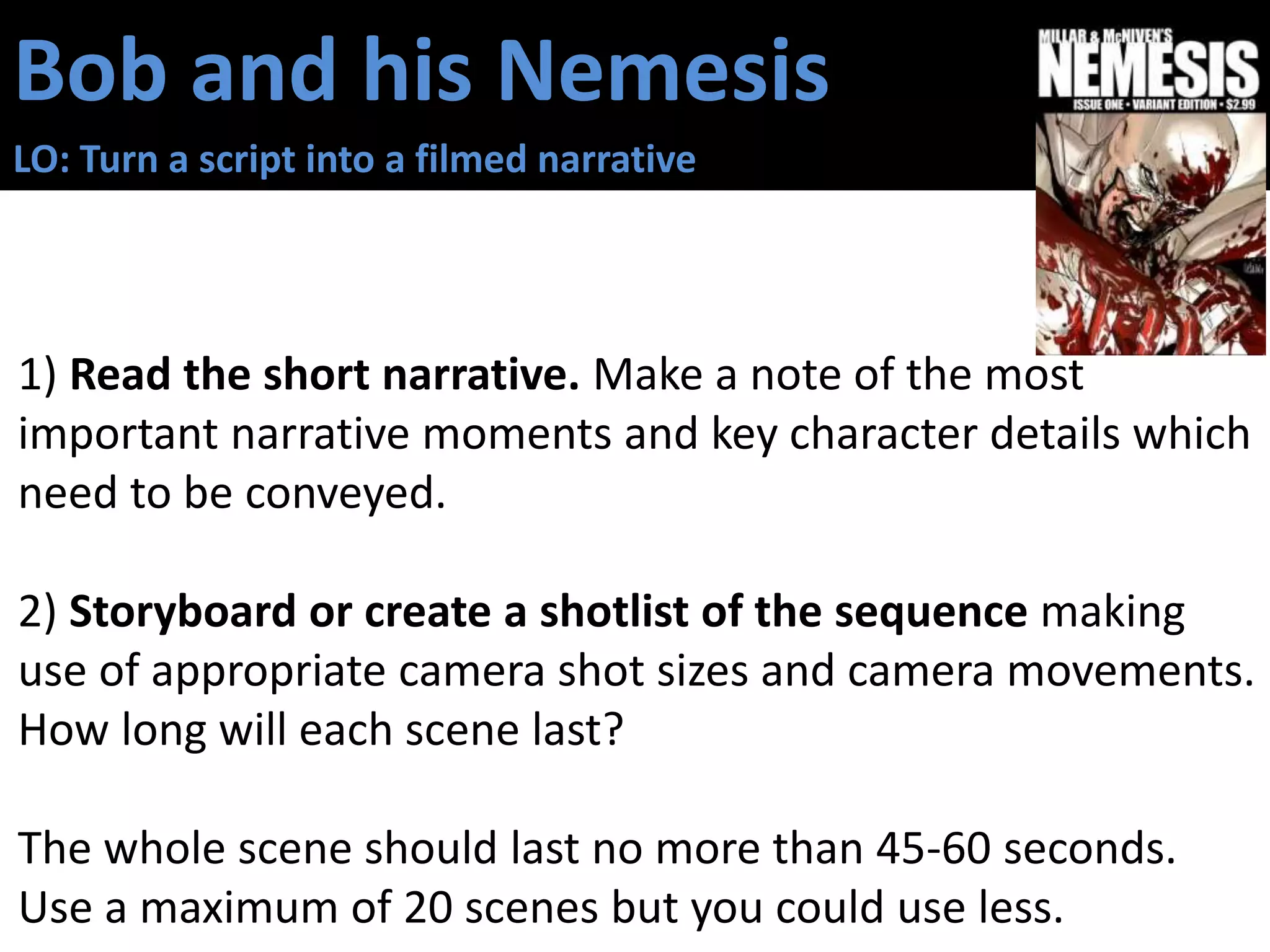 Film Making Activities for Schools and Beginners | PPTX