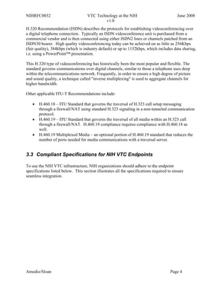 Video Teleconferencing (VTC) Technology at the National ... | PDF | Web ...