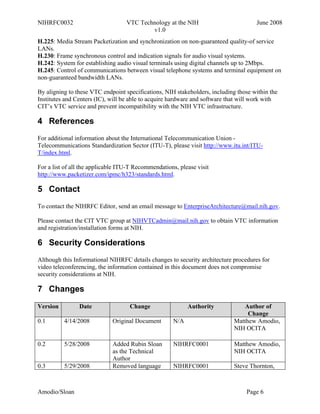 Video Teleconferencing (VTC) Technology at the National ... | PDF | Web Conferencing | Computer ...
