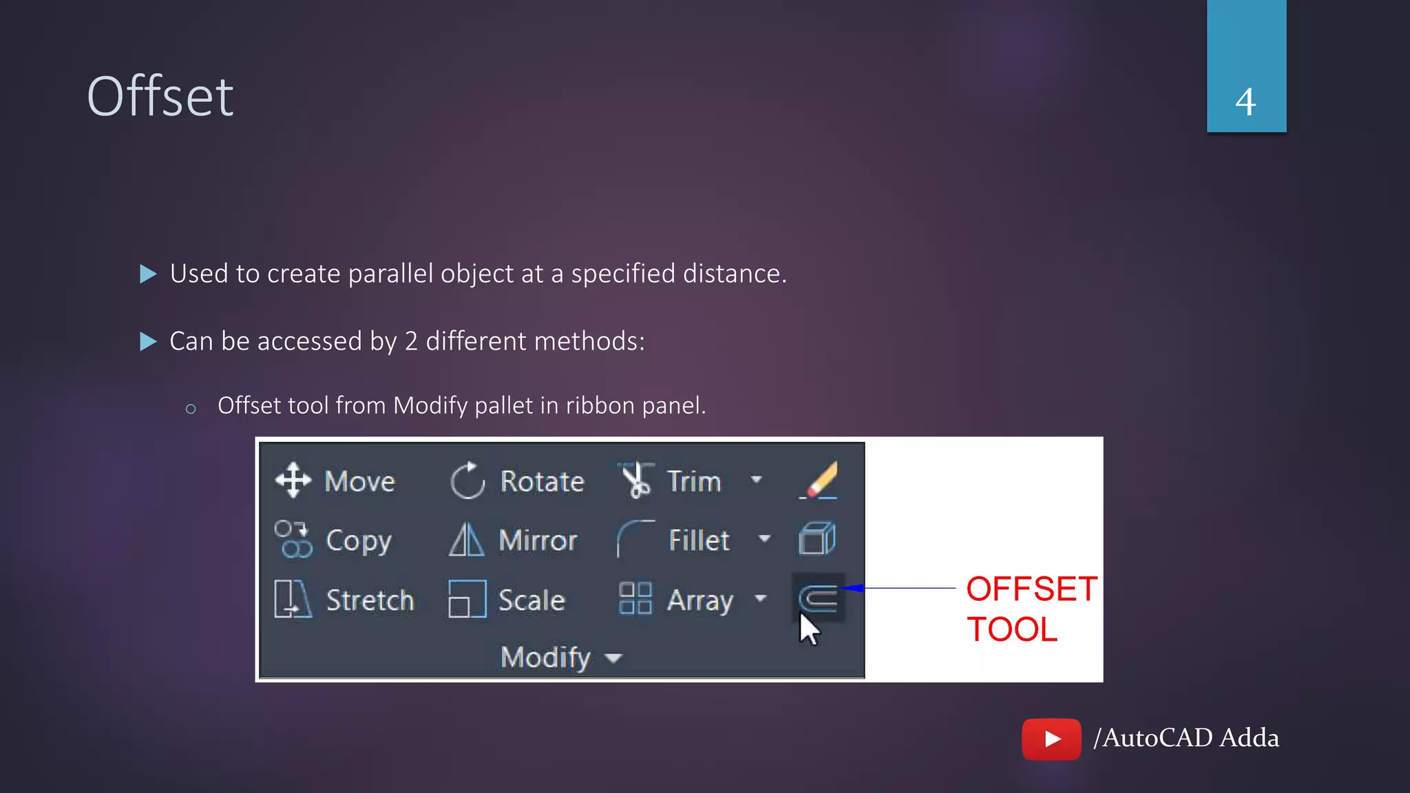 Tutorial 10 Mirror Offset And Rotate Command In Autocad Pdf Technology And Computing