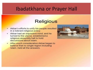 Akbar's religious policy and policies of administration which helps ...