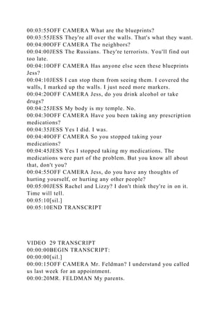 VIDEO 24 TRANSCRIPTVideo Training Title 24, In Test Section I.docx