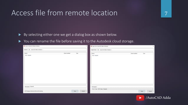 Tutorial 3 - Pan command, Zoom command and how to access AutoCAD files remotely. | PPT | Free ...