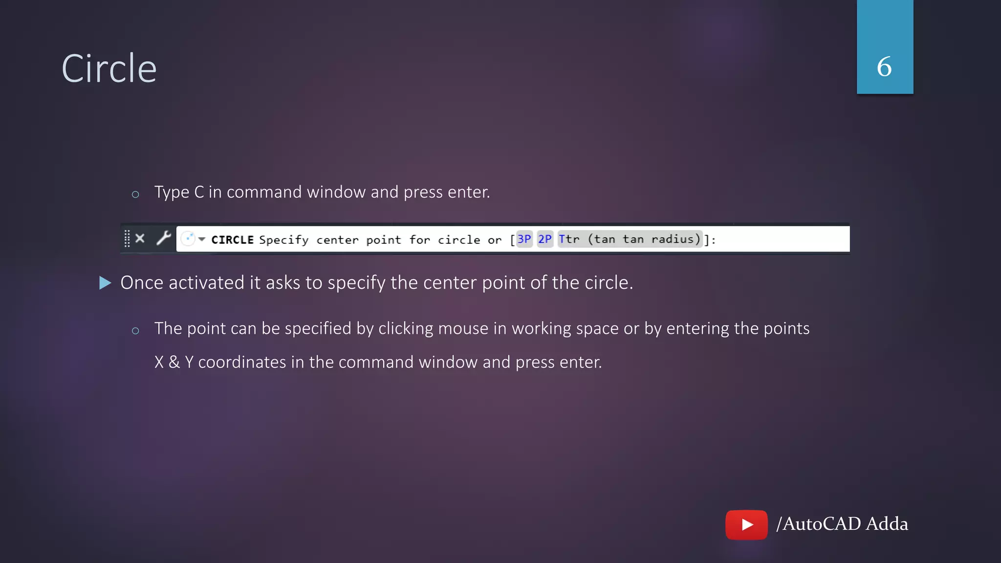 Tutorial 5 - Rectangle and Circle command in AutoCAD. | PDF