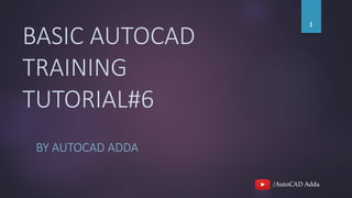 Autocad Hatch Tutorial