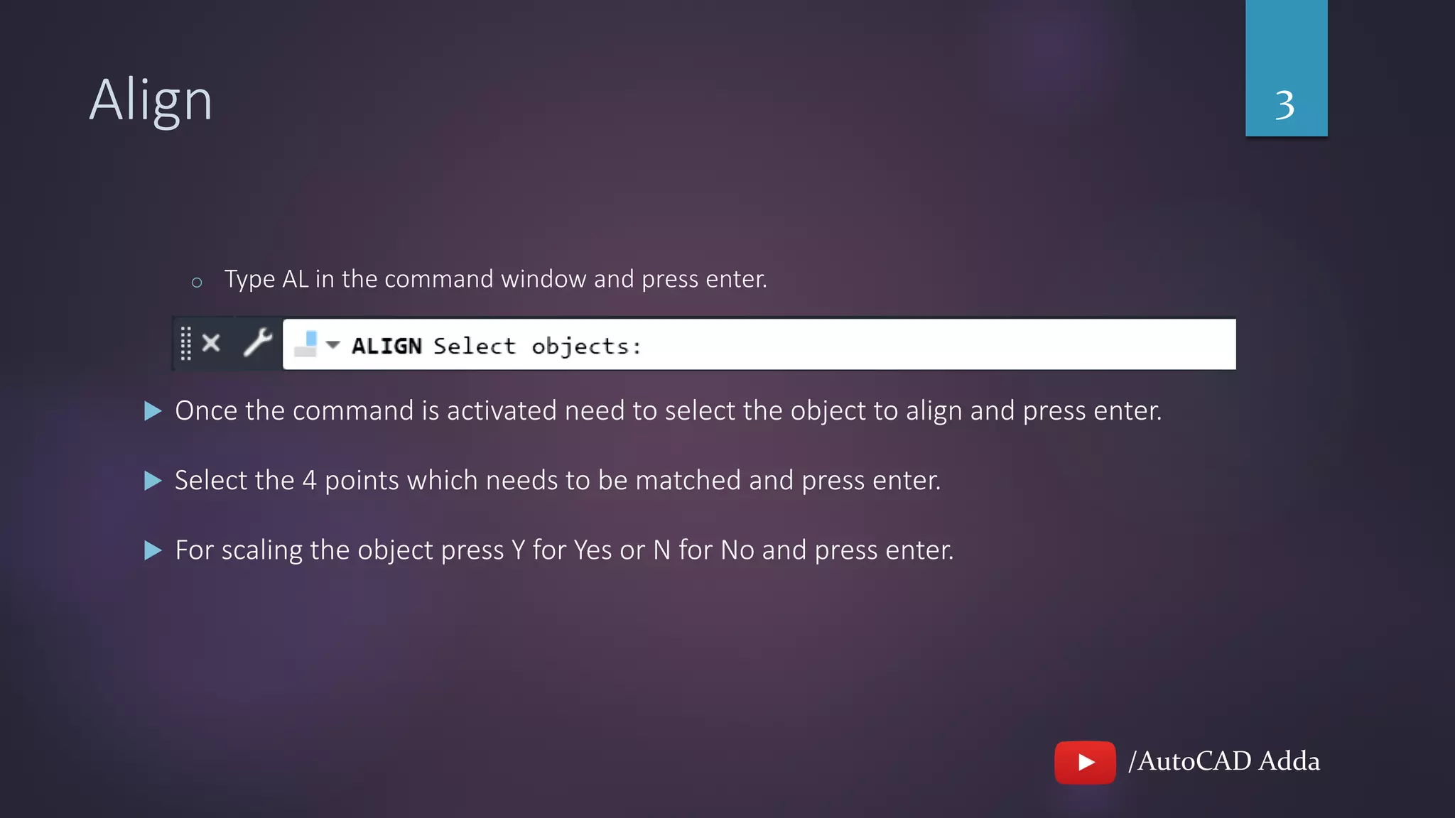 Tutorial 9 Align Explode And Fillet Command In Autocad Ppt 0273