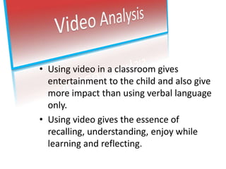 Video analysis | PPTX
