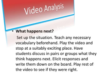 Video analysis | PPTX