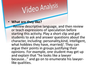 Video analysis | PPTX