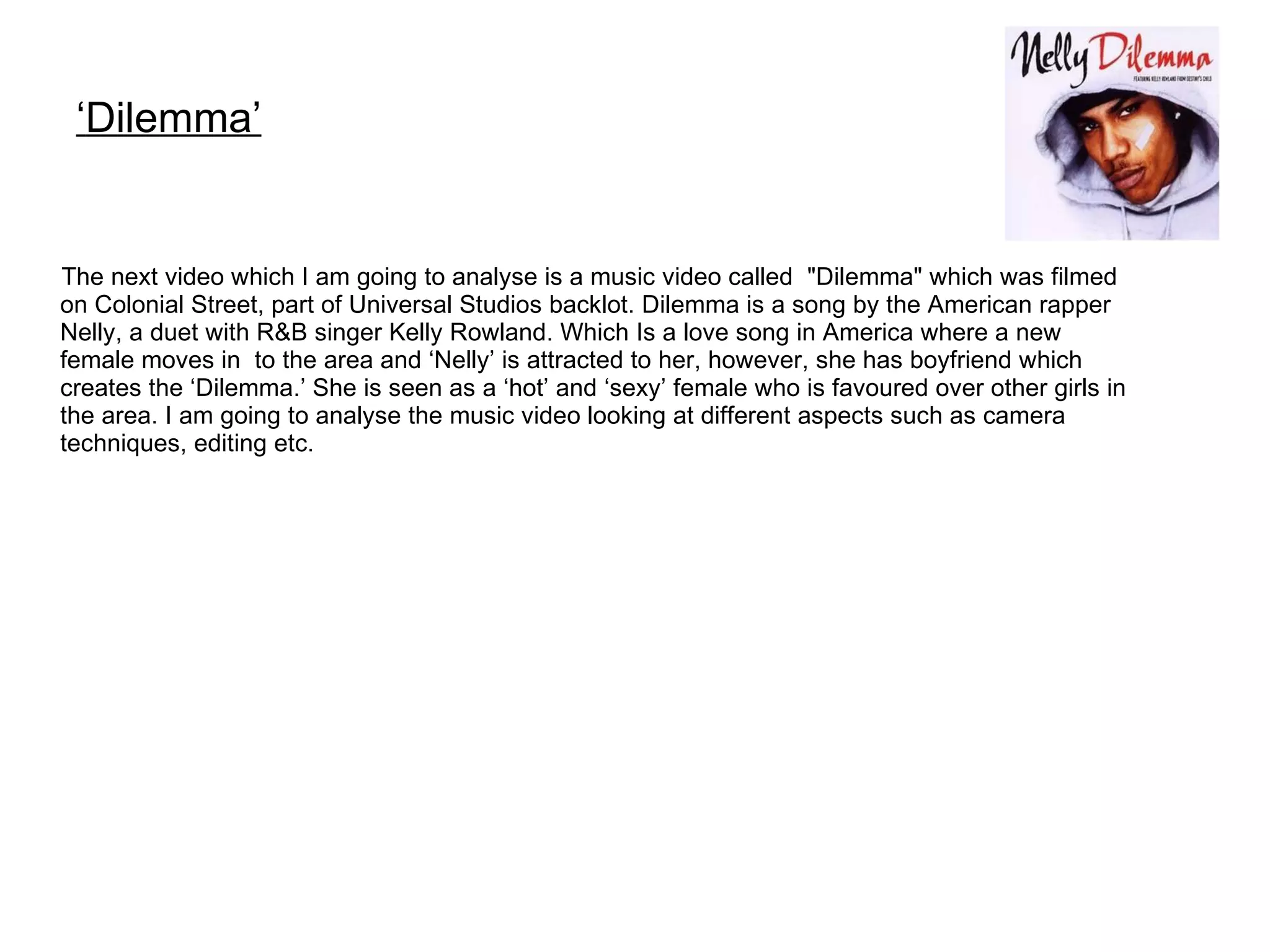 Video analysis kelly rowland- commander | PPT