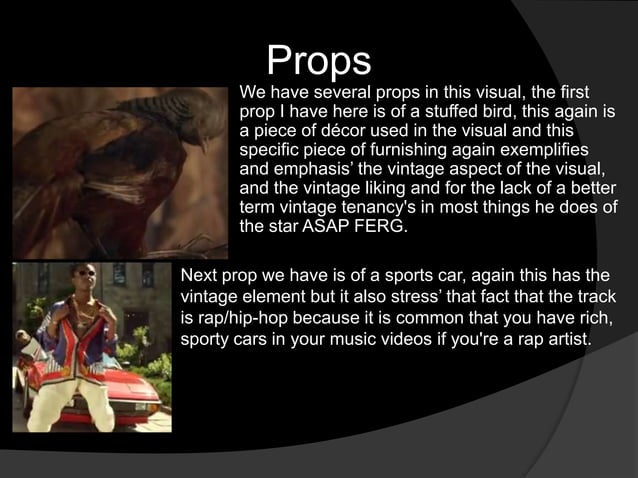 ASAP FERG & ASAP ROCKY - SHABBA ANALYSIS | PPTX | Hip Hop Music | Music