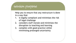 Reducing staffing levels - tips and knowhow for employers and employees ...