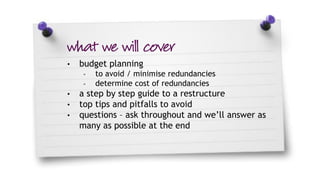 Reducing staffing levels - tips and knowhow for employers and employees ...