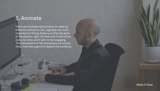 5 steps to create a video animation for B2B communication | PPT