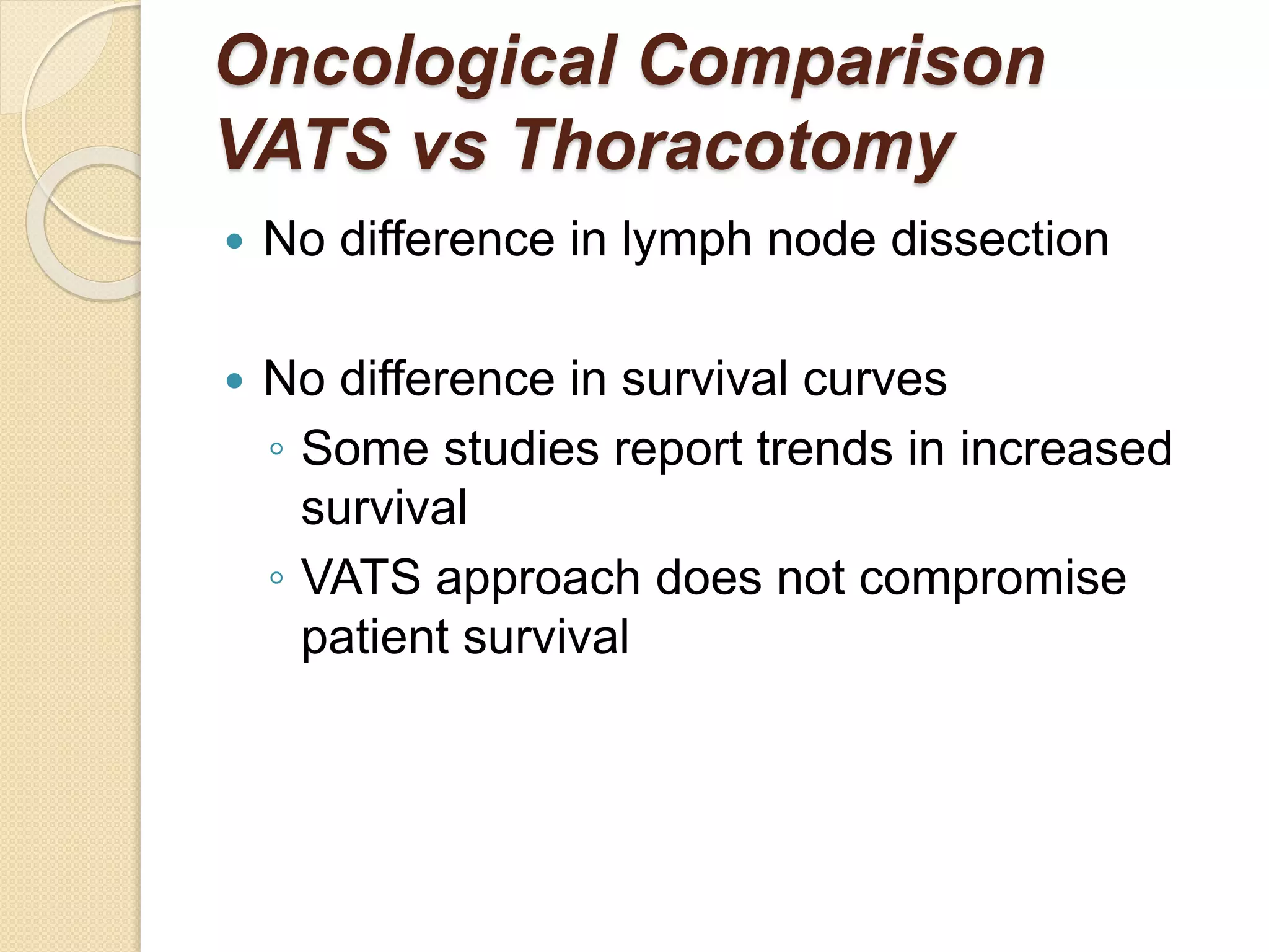 Video assisted thoracic surgery | PPTX