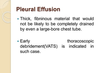 Video assisted thoracic surgery | PPTX