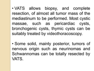 Video assisted thoracic surgery | PPTX