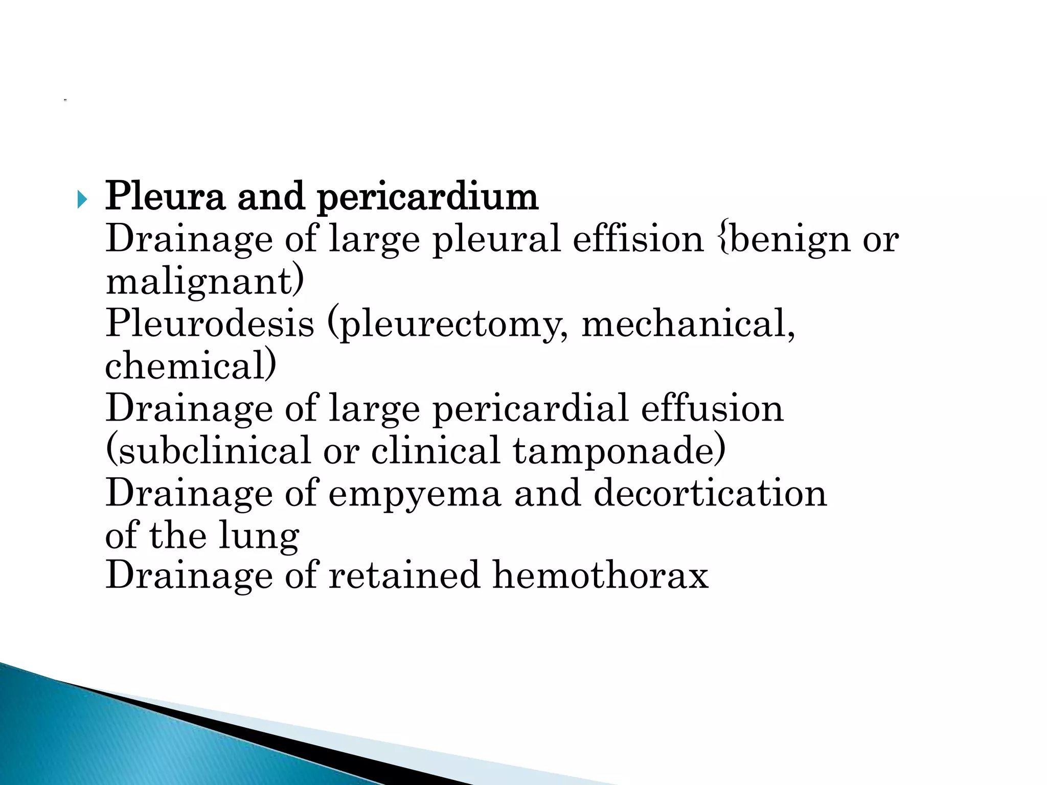 Video assisted thoracic surgery (vats) | PPTX