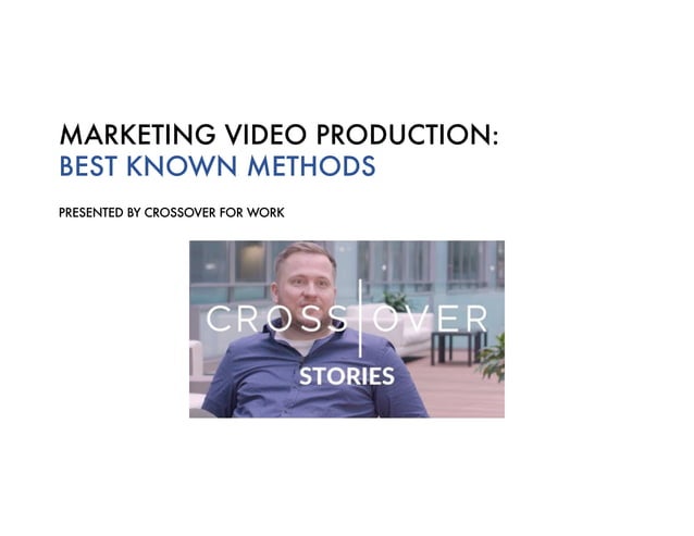 Video Testimonials for Marketing - Best known methods | PPT