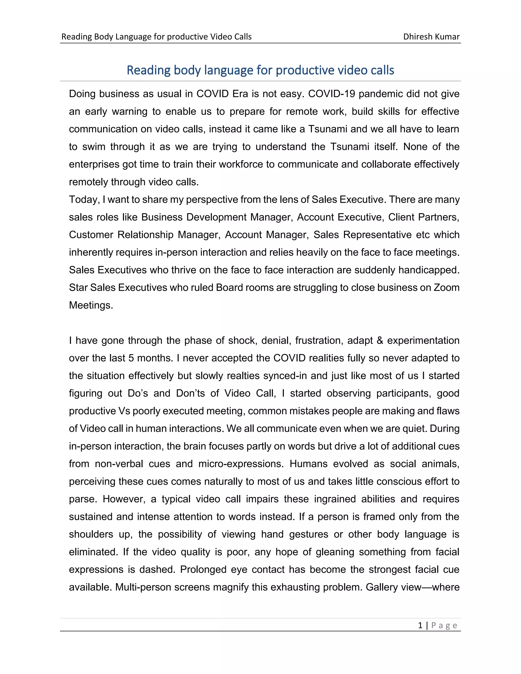 Video Call and Body Language.pdf