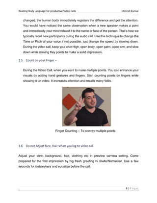 Video Call and Body Language.pdf