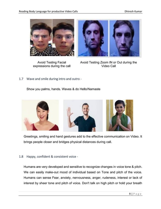 Video Call and Body Language.pdf