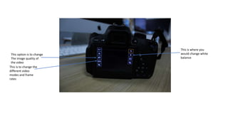 Video camera analysis | PPTX