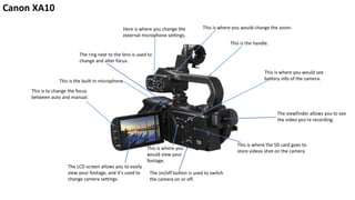 Video Camera Analysis 1 Pptx