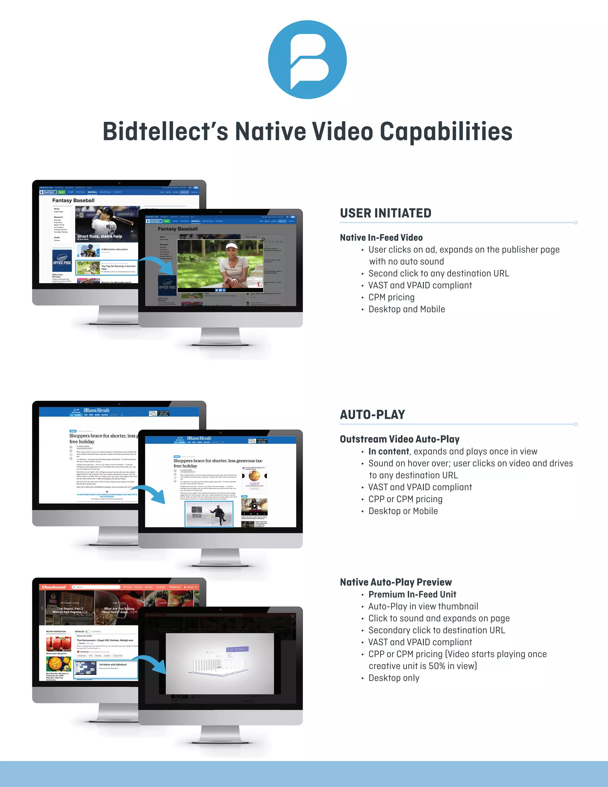 Bidtellect's Native Video Suite | PDF
