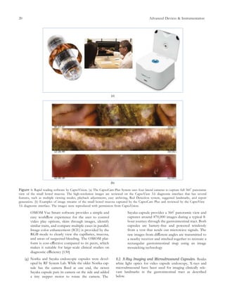 Wireless Capsule Endoscopy Review of Commercial Capsules | DOCX