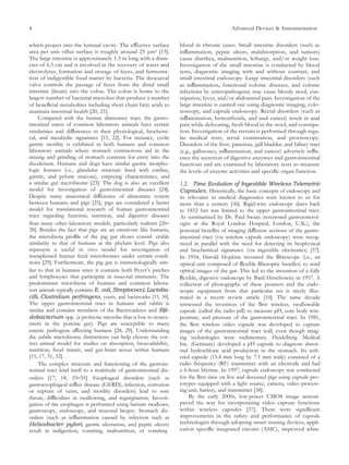 Wireless Capsule Endoscopy Review of Commercial Capsules | DOCX