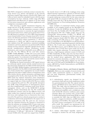 Wireless Capsule Endoscopy Review of Commercial Capsules | DOCX