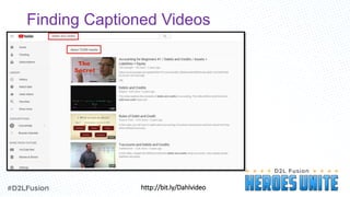 Video Captions and Transcripts Made Easy, or at least easier | PPT