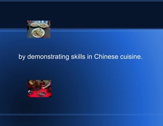 Video chinese food | PPT