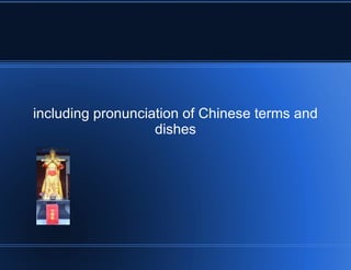 Video chinese food | PPT