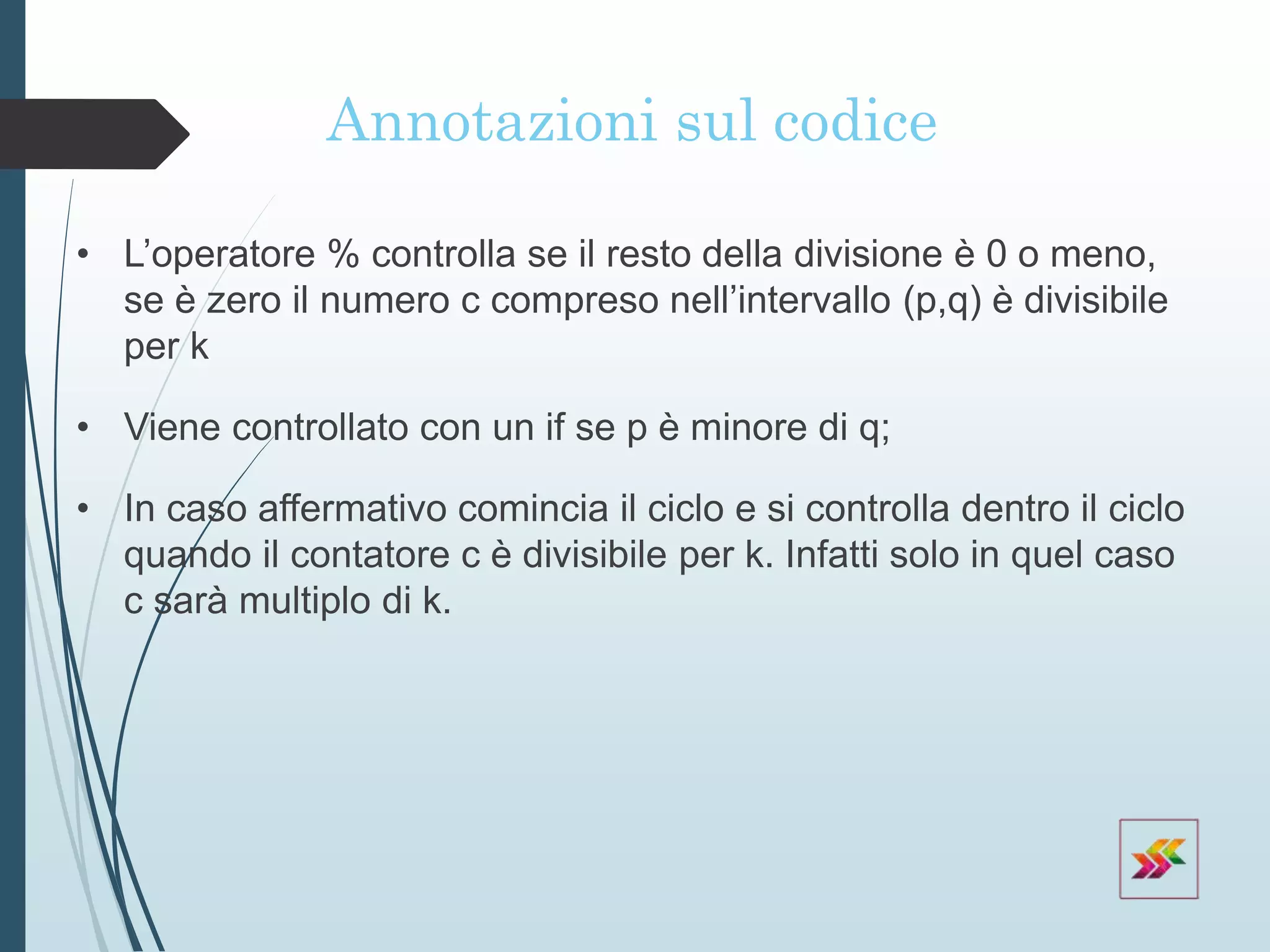 I cicli in Python 3 | PPTX