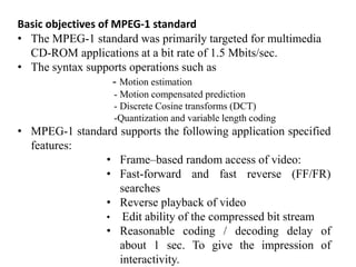 Video coding standards ppt | PPTX