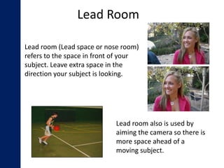 Video composition and tips with camera movement | PPTX