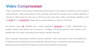Video compression | PPTX