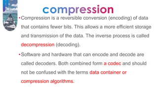 Video compression | PPTX