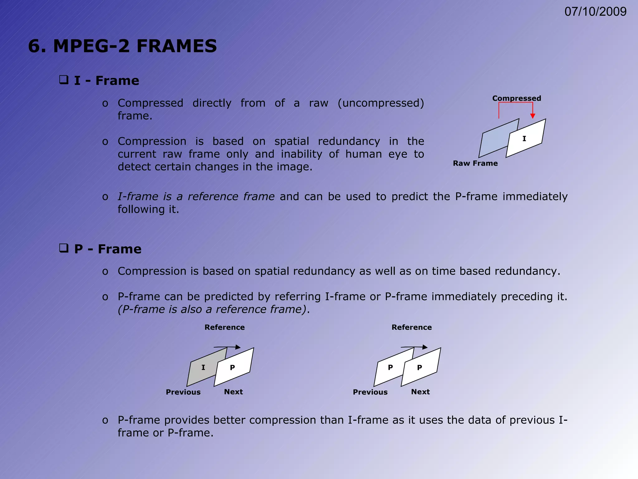 Video Compression Basics - MPEG2 | PPT