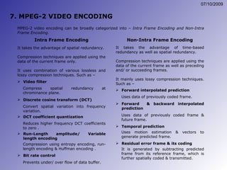 Video Compression Basics - MPEG2 | PPT