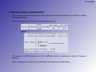 Video Compression Basics - MPEG2 | PPT