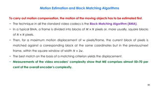 Video Compression, Part 2-Section 2, Video Coding Concepts | PPT
