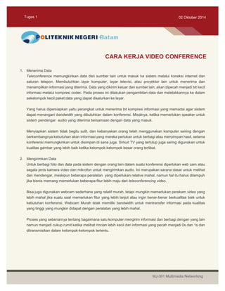 Video Conference | PDF