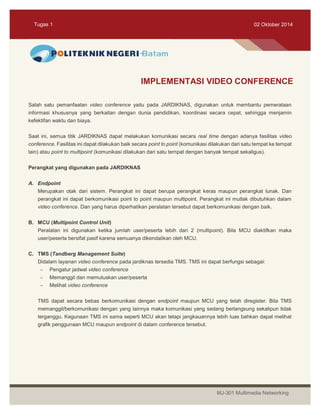 Video Conference | PDF