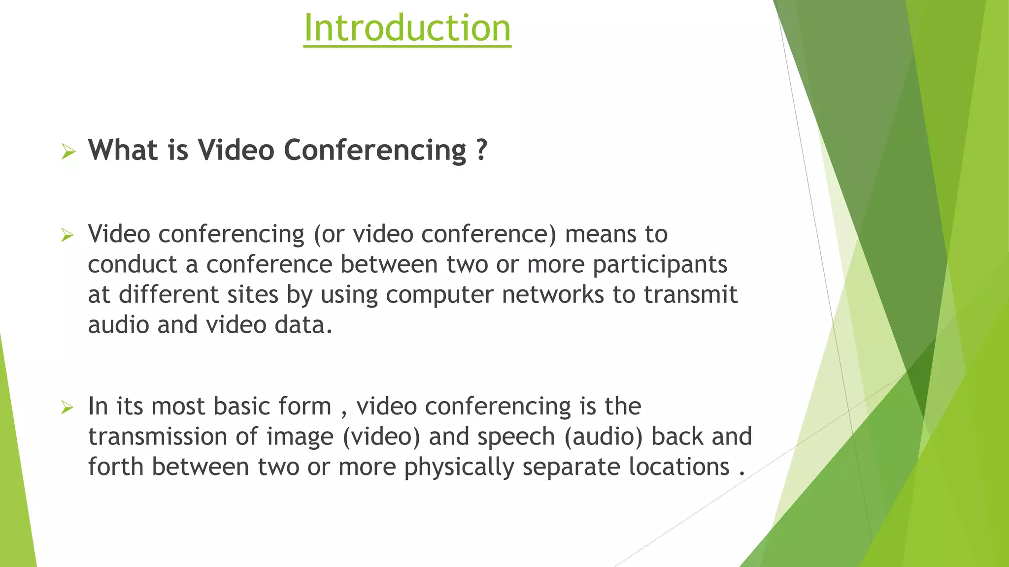 Videoconference | PPT