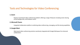 Fun and Creative Ideas to Energize Your Video Conference Meetings | PPT